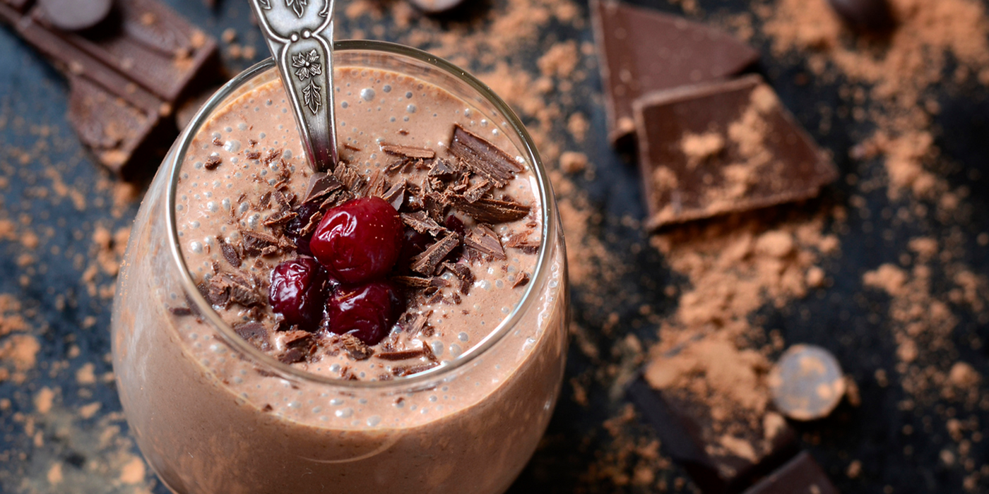 Chocolate-Cherry Chill Smoothie - PlantFusion