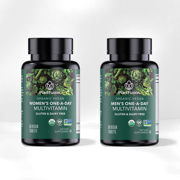 PlantFusion His & Hers Organic Multivitamin Bundle