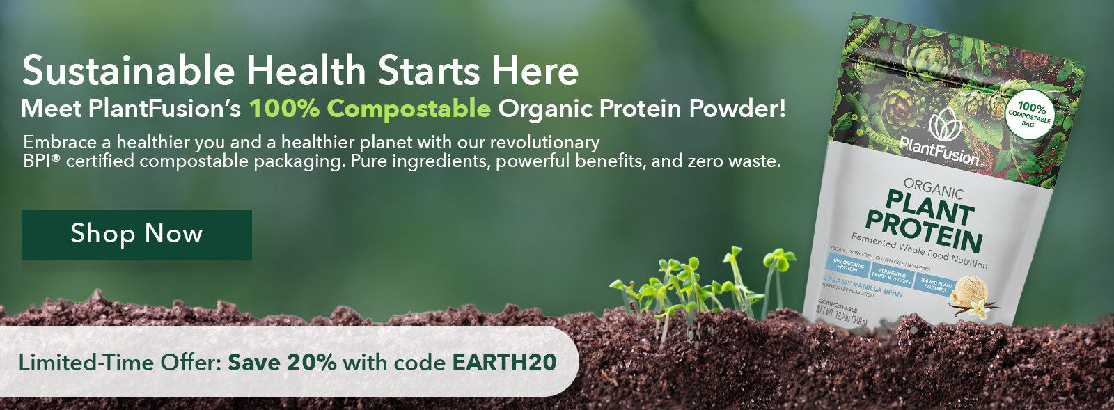 PlantFusion: Authentic, 100% plant-based, nutrient-dense products