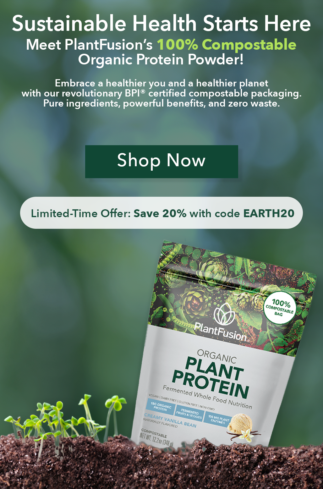 PlantFusion: Authentic, 100% plant-based, nutrient-dense products
