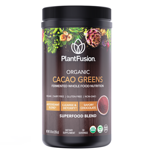 Cacao Greens – Fermented Superfood Powder Blend - PlantFusion